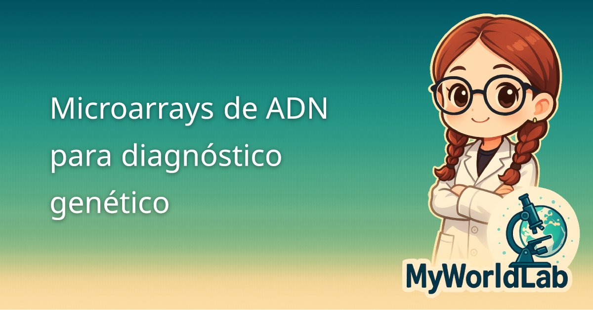 My World Lab - Microarrays de ADN para diagnóstico genético